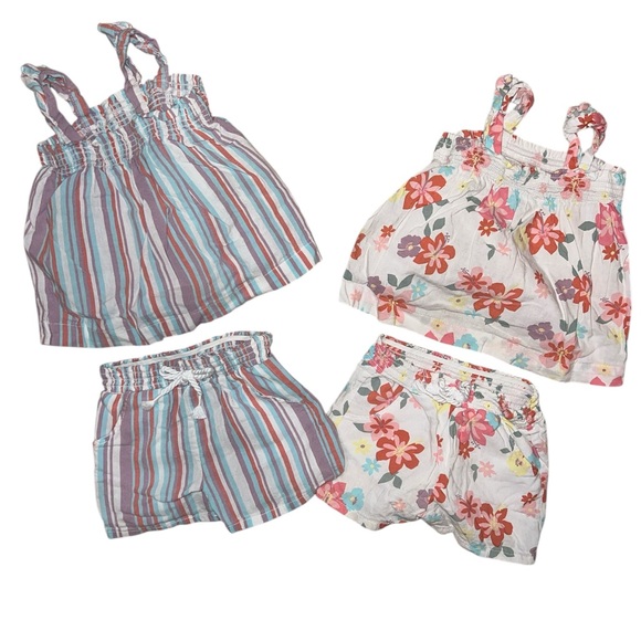 Garanimals | Matching Sets | 52 Garanimals Girls Striped Floral Tank ...